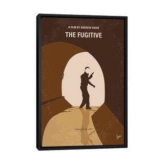 iCanvas "My The Fugitive Minimal Movie Poster" by Chungkong Framed Canvas Print - Bed Bath ...